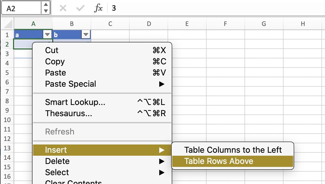 Resizing a MS Excel table - Microsoft Q&A