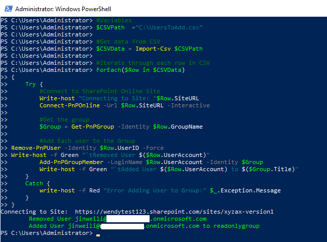 Set SPO Team site read only for set of users and leave write for other ...