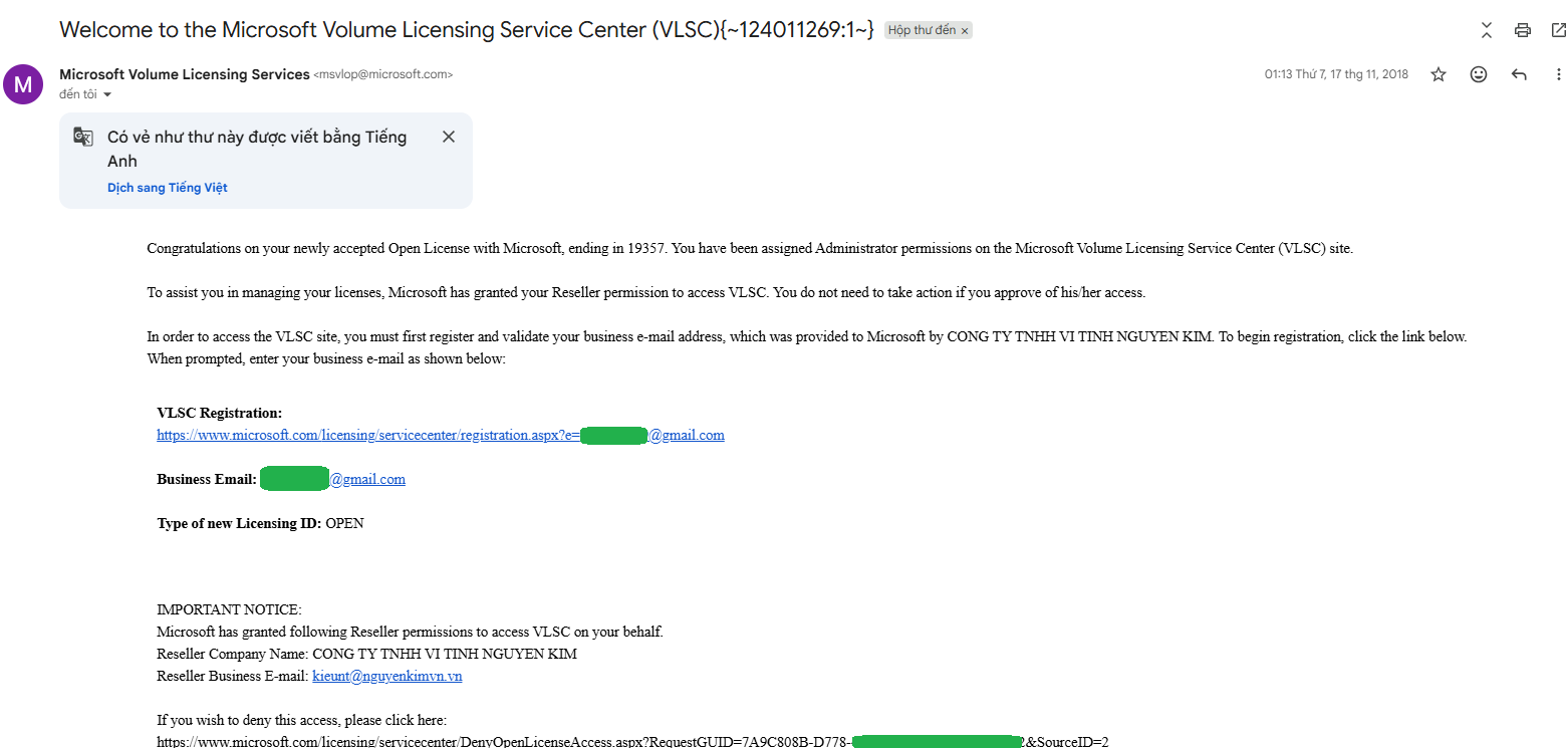 Help Licensing của windows Server đ - Microsoft Q&A