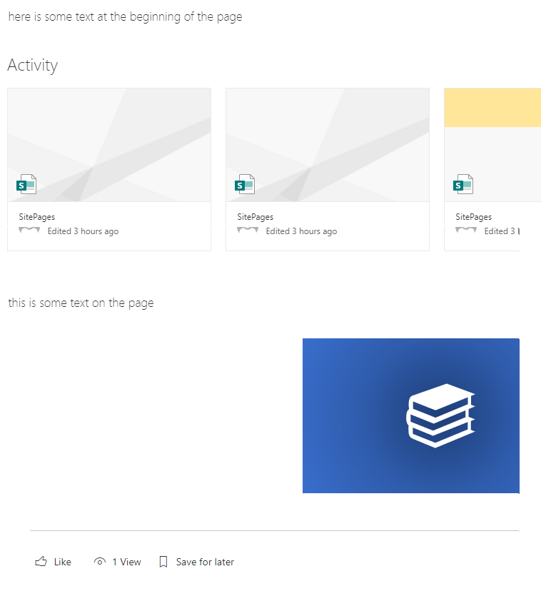 SharePoint Modern Page Description shows Web Part and Image GUID in ...