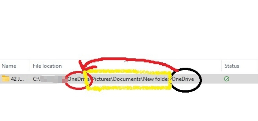Changing the path of OneDrive - Microsoft Q&A