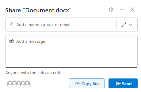 Does SharePoint have the functionality to copy a link to a document ...
