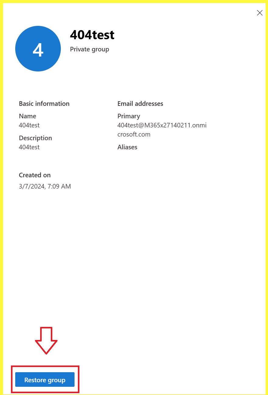 Deleted distribution list recovery - Microsoft Q&A