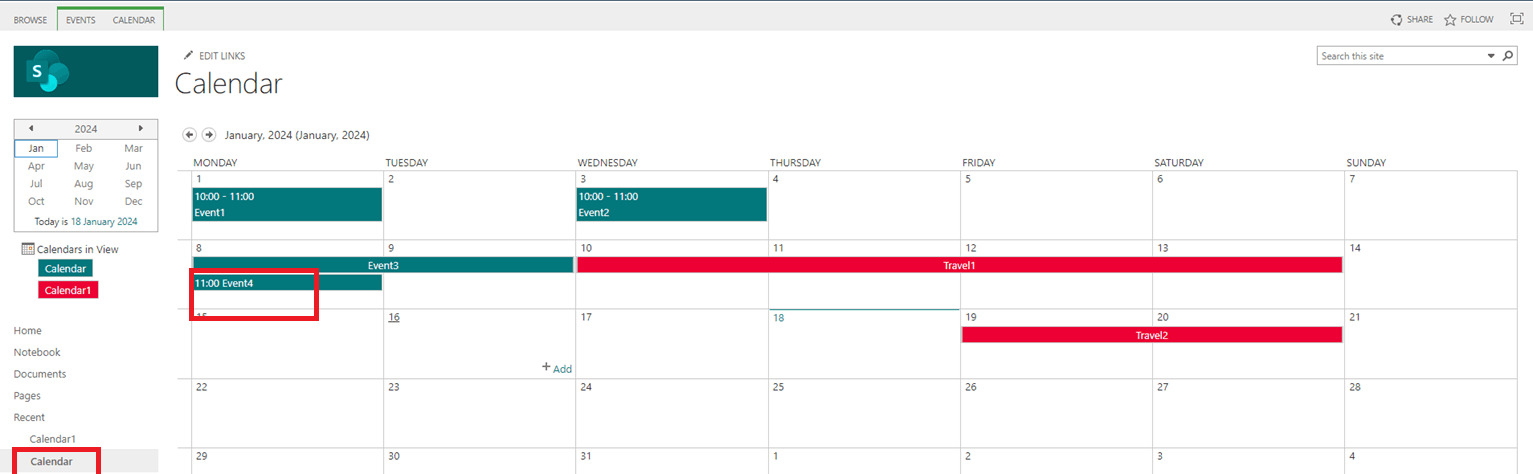 How do you create a classic calendar View and Overlay? - Microsoft Q&A