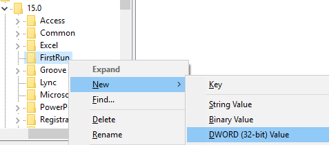Office 2013 keeps showing the First Run window - Microsoft Q&A