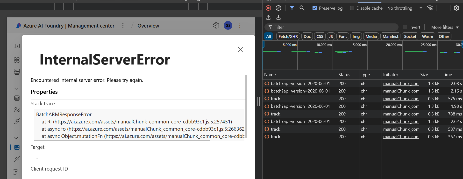 Unable to Delete Broken Azure AI Foundry Project Created via Bicep – Internal Server Error ...