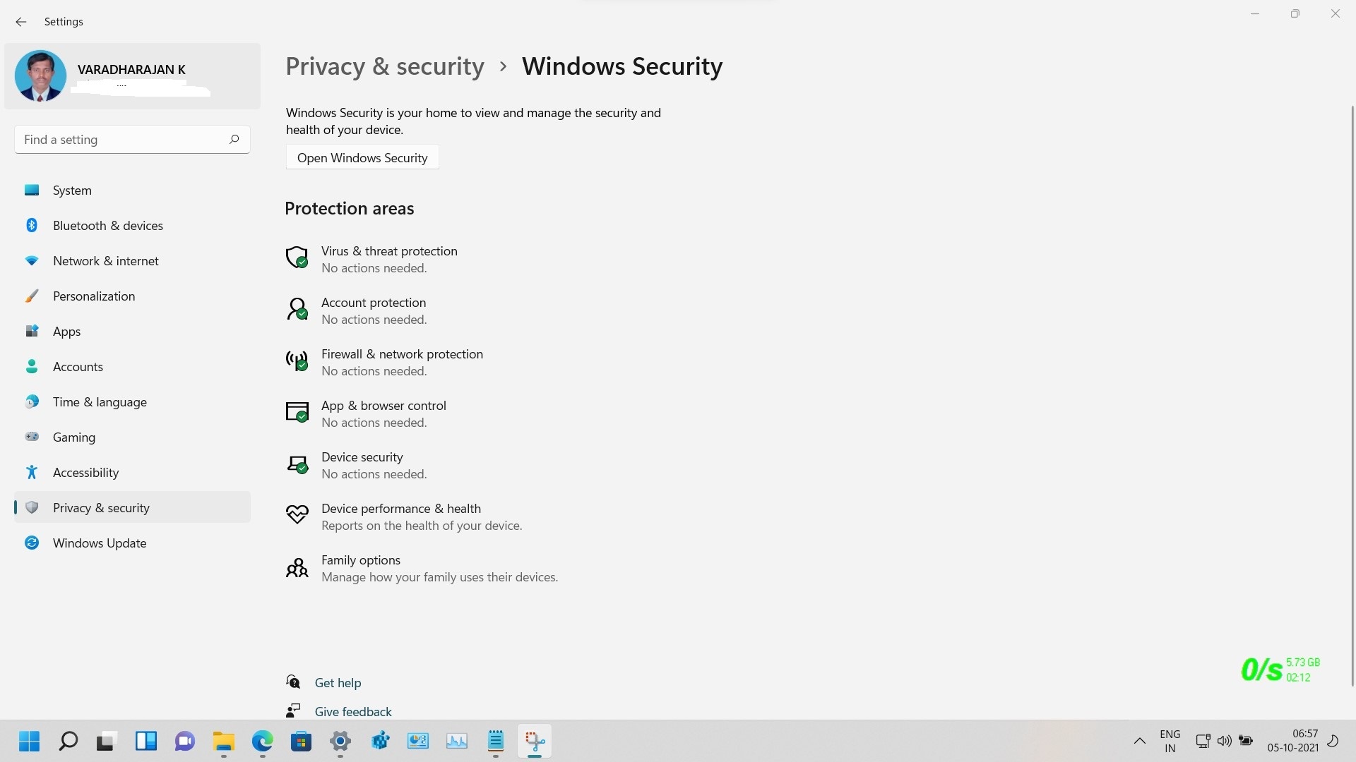 I Installed Windows 11 RTM build no 22000.1 from downloaded iso file ...