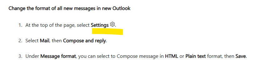 Replying to HTML emails in plain text - Microsoft Q&A
