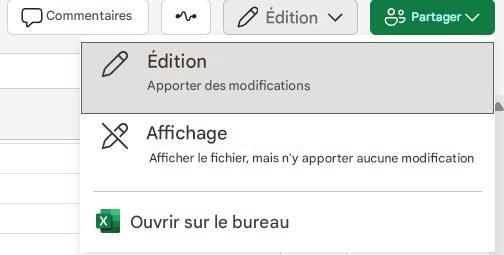 lorsque je modifie un fichier excel qui est partagé sur teams, mes ...