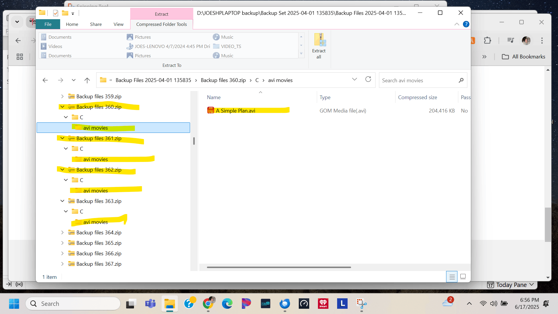 cannot retrieve backup files because of invalid mediaID. bin file even though files exist ...