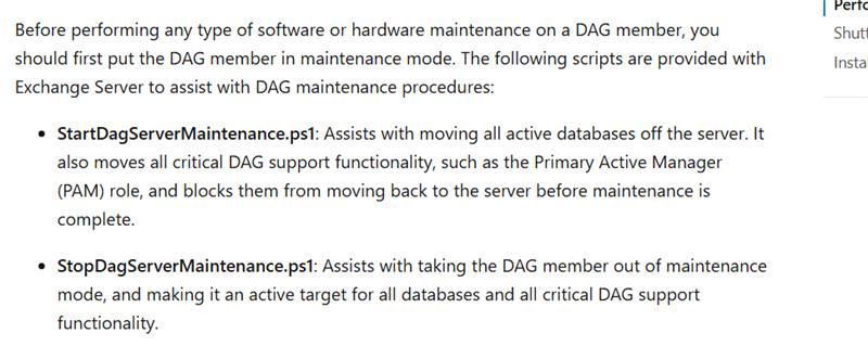 Maintenance mode steps - Microsoft Q&A