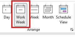 i only want to see work hours on Outlook on a PC - Microsoft Q&A