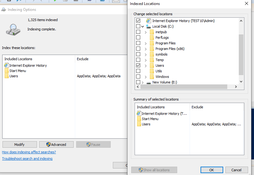 How Can I Disable Indexing Of My Nas Microsoft Qanda 
