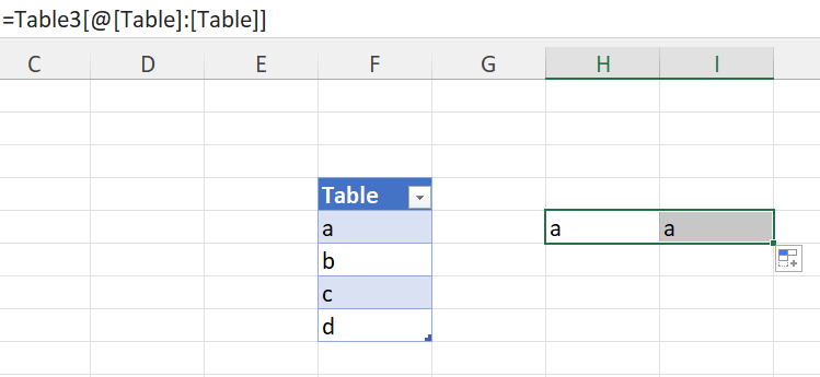 Absolute structured table reference for rows - Microsoft Q&A