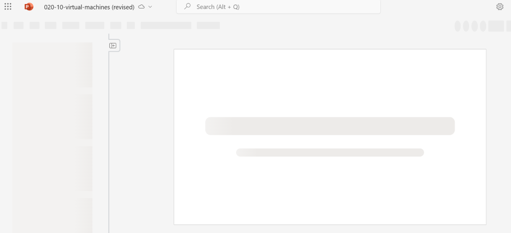 I cannot open a PPT file in onedrive (company) - Microsoft Q&A