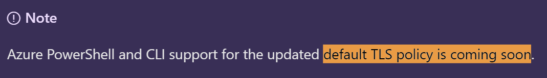 How to change default AppGwSslPolicyXXXXXXXX from Azure CLI - Microsoft Q&A