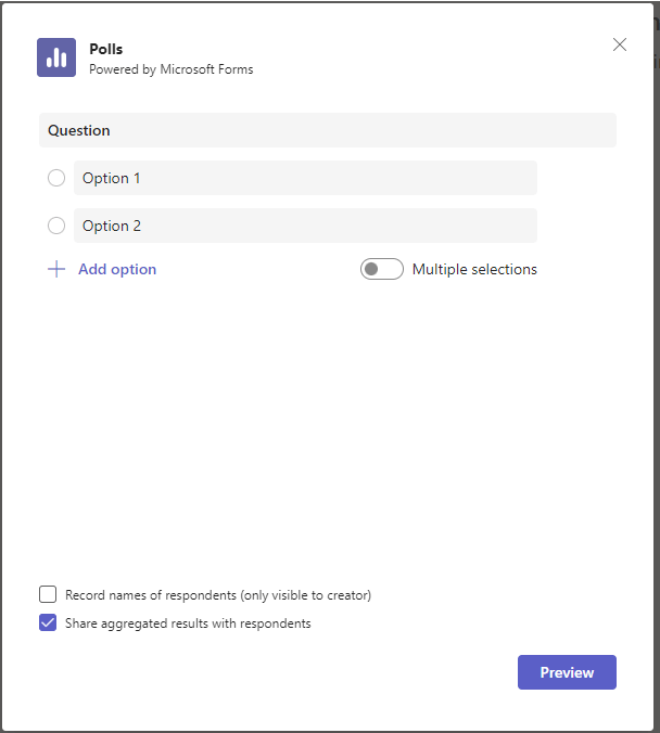 Forms - why can't I see responses to a Forms Poll directly in Teams ...