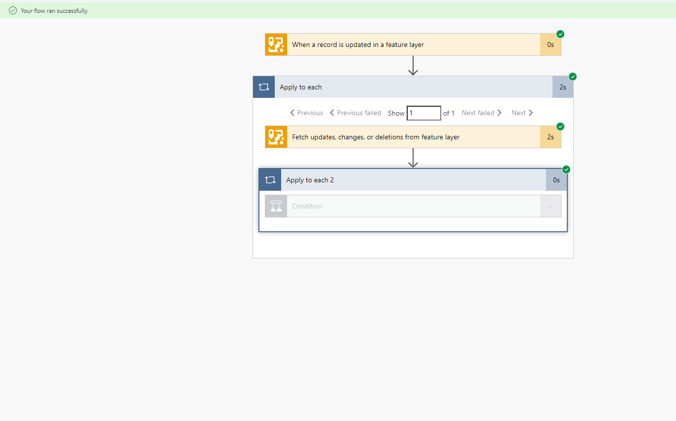 Why can't I see the inputs of my condition in the run history ...