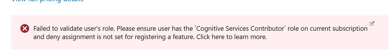 How can I check the Responsible AI Notice while creating a Text ...