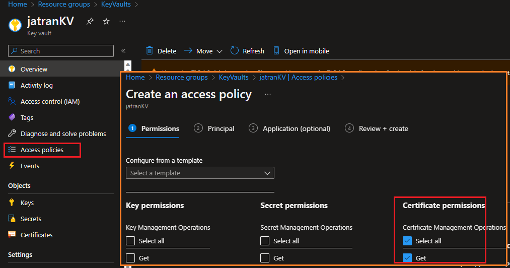 Microsoft Azure function error inside Visual Studio : - "The user, group or application does not ...