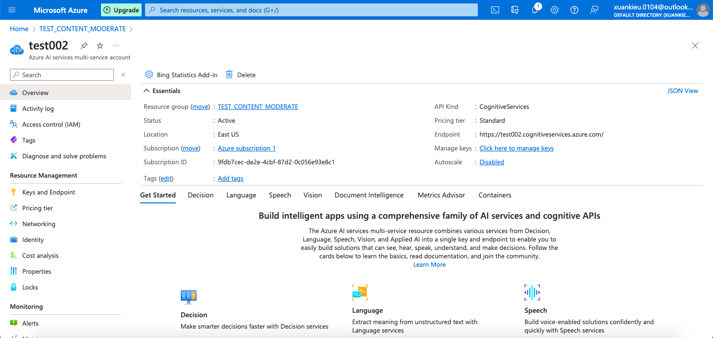 Microsoft Azure AI Fundamentals: AI Overview/ Fundamentals of Azure AI ...