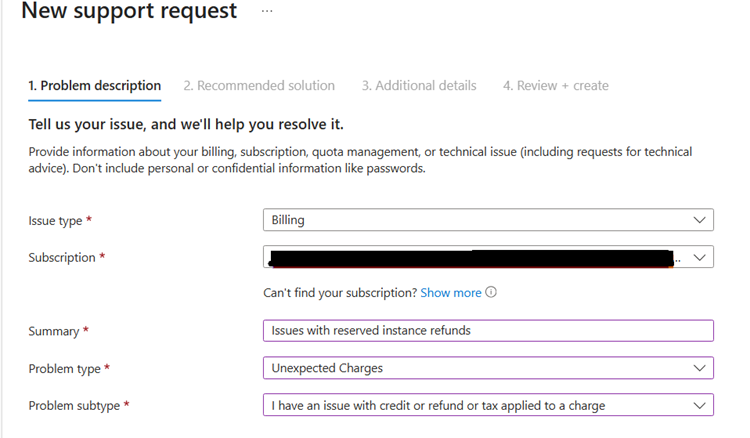 How do I get a refund for an unused Azure subscription? - Microsoft Q&A
