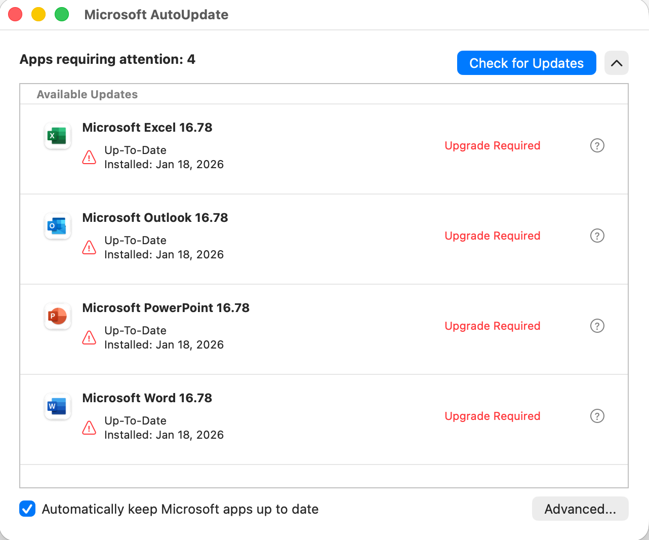 The 2019 Office apps not usable after Migration Assistant on new Mac ...