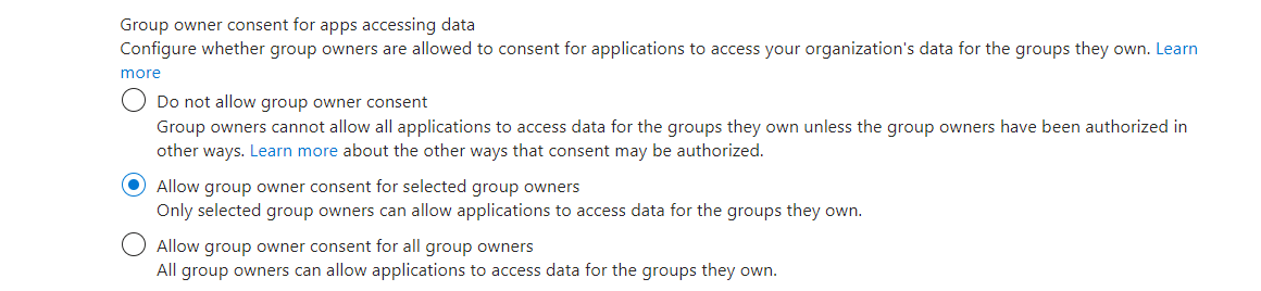 How to add additional MSGraph scopes into Azure account? - Microsoft Q&A
