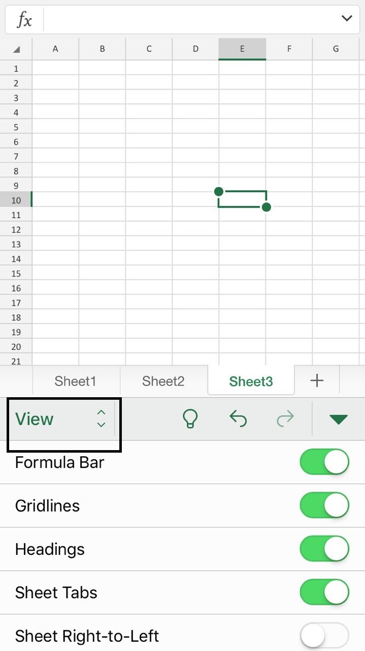 iPhone Excel Worksheet Tabs - Microsoft Q&A
