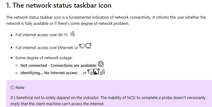 Windows connects to internet, network icon briefly shows the connected ...