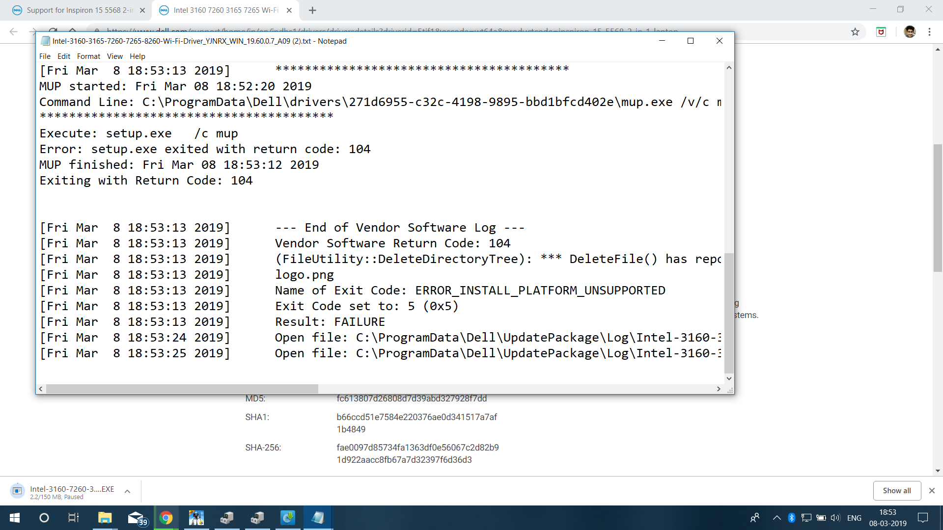 corrupt wifi driver - Microsoft Q&A