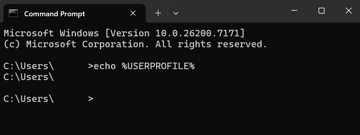 I have the same username in C:\Users\name1 and in C:\Users\Users\name1 ...