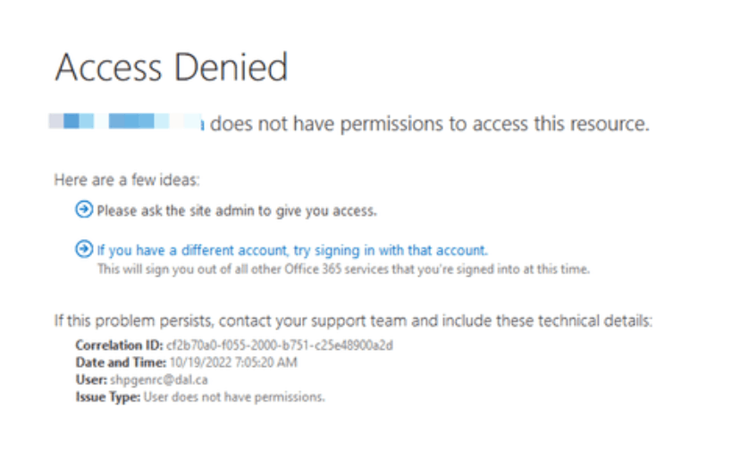 Error when creating a new list view in Sharepoint site - Microsoft Q&A