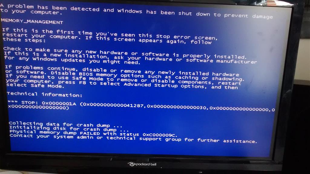 BSOD/Stop Error - What do ? - Microsoft Q&A