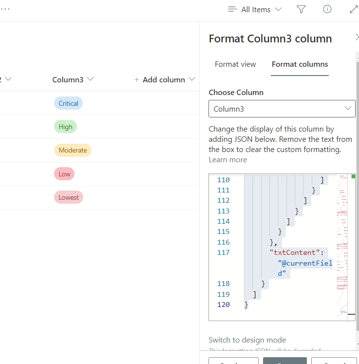 SharePoint format Calculated Column results using colored "Pills ...