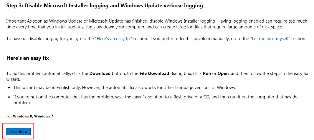 How to disable Windows Installer logging - Microsoft Q&A