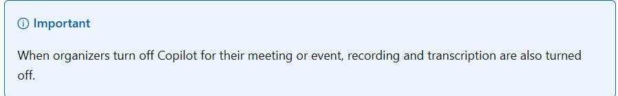 How to record meetings without using copilot - Microsoft Q&A