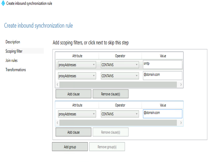 Issue with Filtering Users by smtp: in ProxyAddresses Attribute Using Microsoft Entra Connect ...