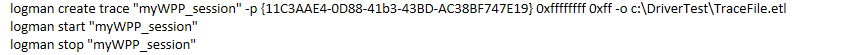Trace log to Umdf2 driver - Microsoft Q&A