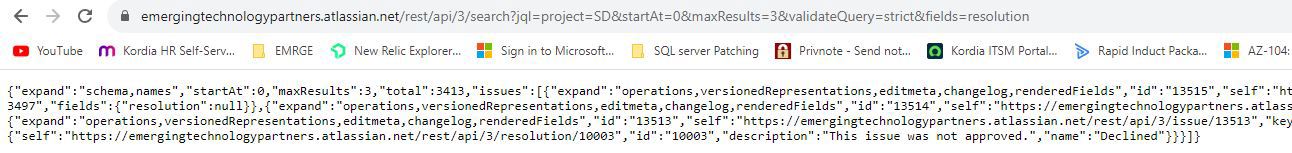 Trying to fetch Jira issues with Azure Data factory - Microsoft Q&A
