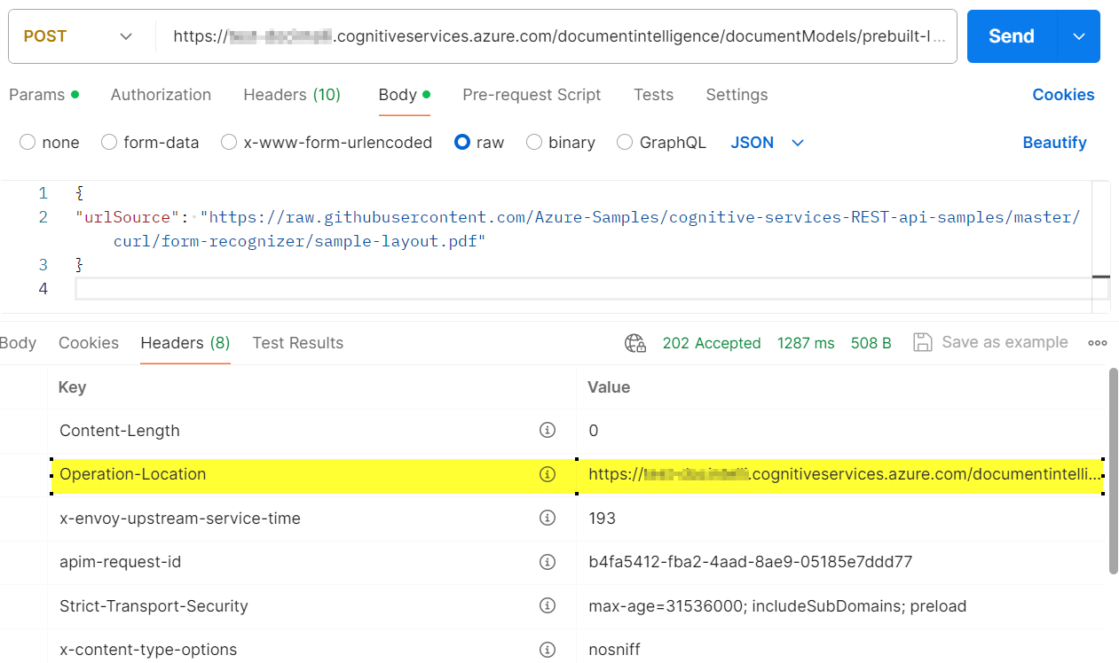 Running Form Recogniser Analyze Results Status Is Stuck In Running Microsoft Qanda