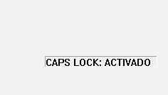 Quitar notificacion de caps lock:activado y caps lock: desactivado ...