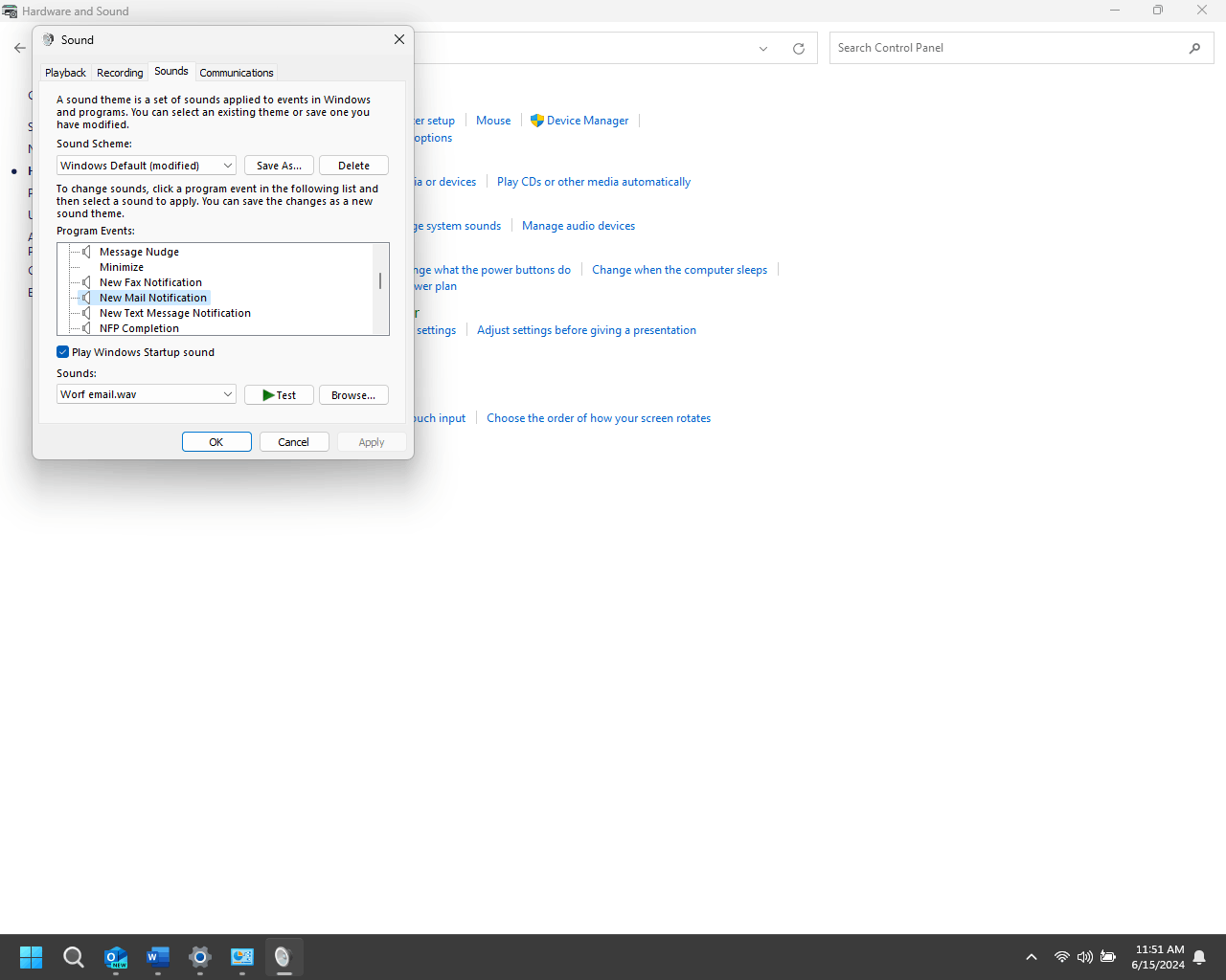 incoming mail sound in new outlook - Microsoft Q&A