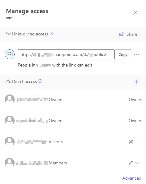How do you share file access in Teams - Microsoft Q&A