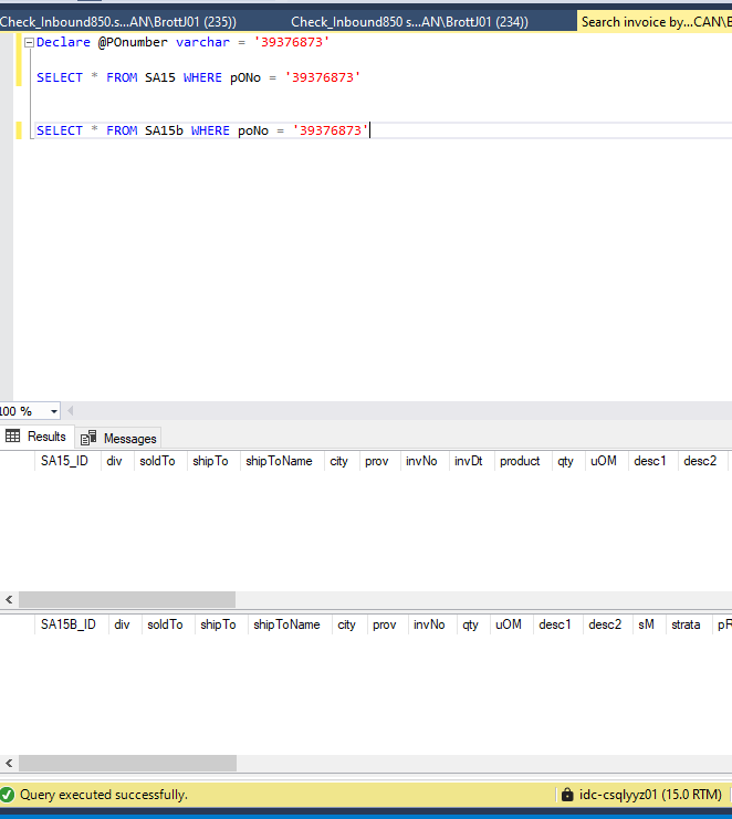 Could two queries share the same parameter/variable? - Microsoft Q&A
