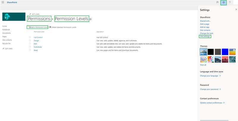 Can custom permissions be added as a option when using the Share ...