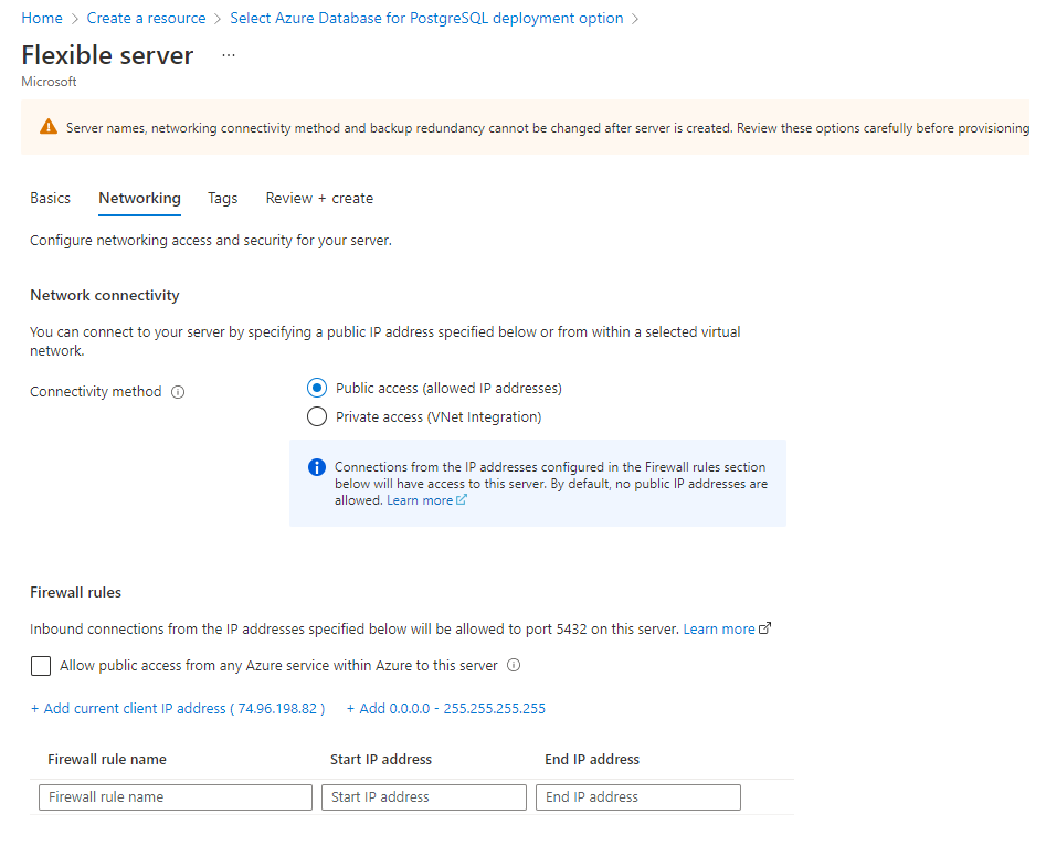 I Was Trying To Deploy Postgresql With Private Endpoint Via Terraform
