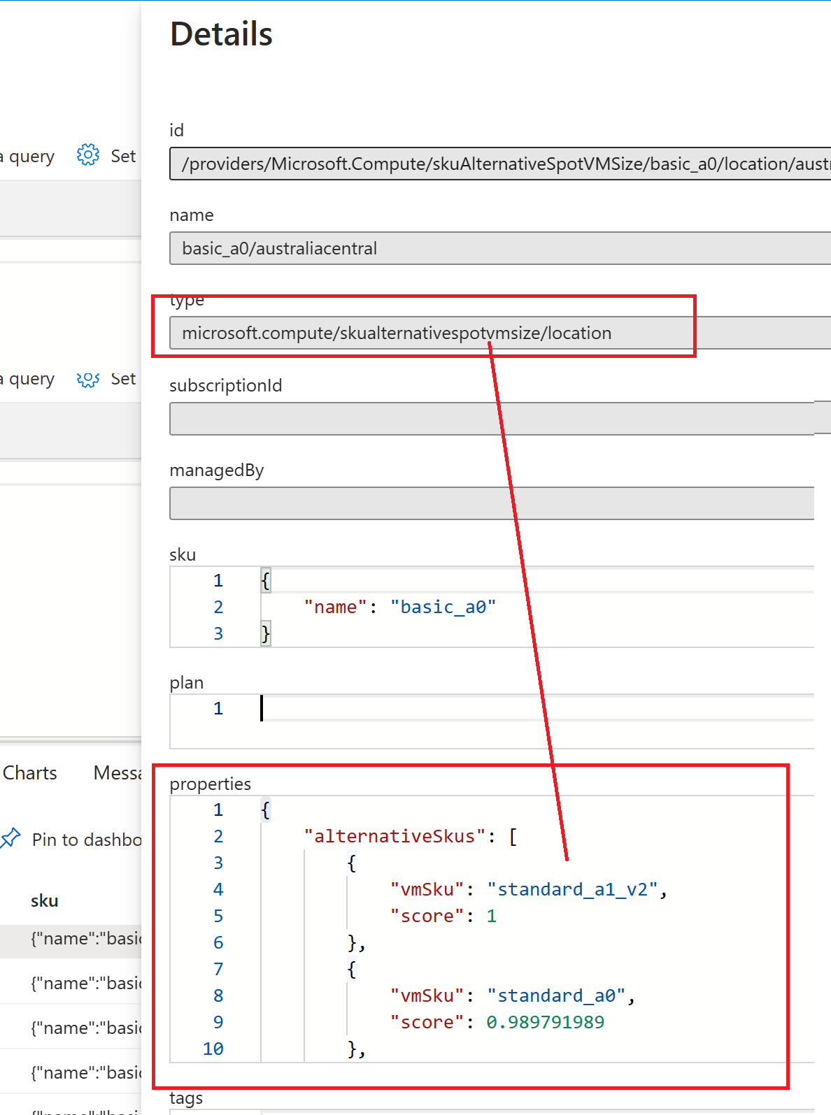 Querying 'spotevictionrate' by Azure Resource Graph Explorer returns ... Querying 'spotevictionrate' by Azure Resource Graph Explorer returns ...