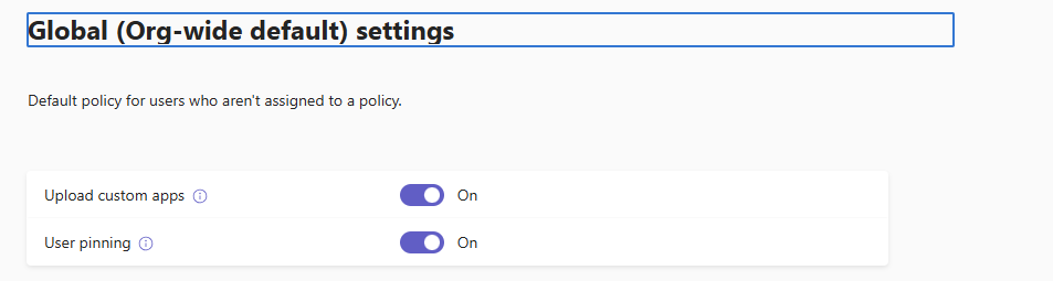 I cant upload the custom app in MS teams - Microsoft Q&A