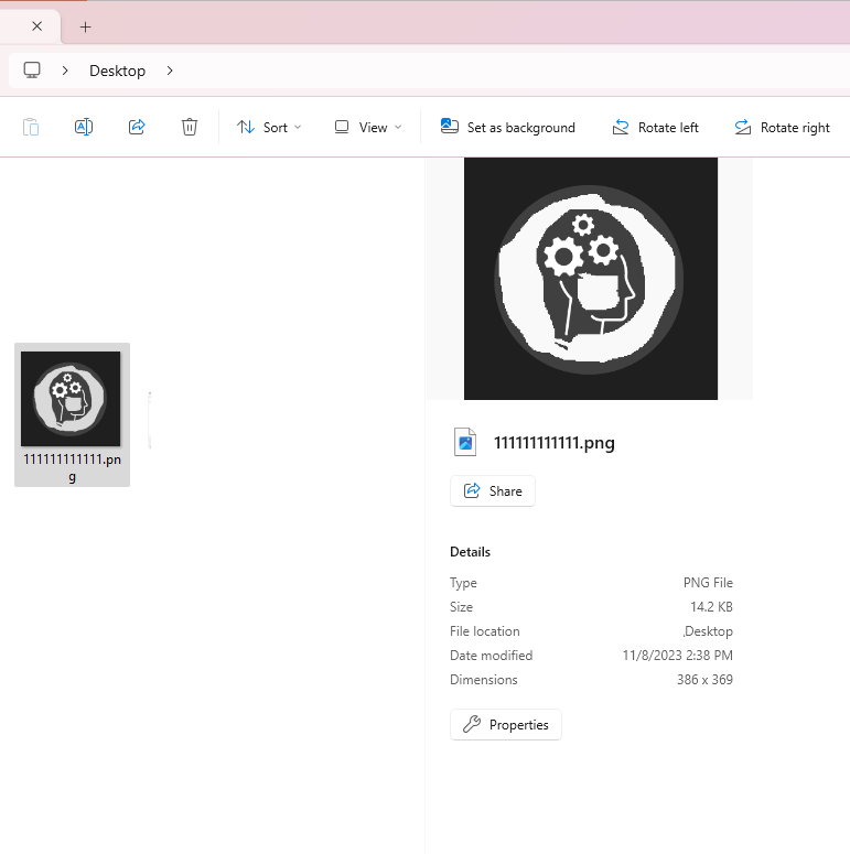 How to make white PNG thumbnails visible. - Microsoft Q&A